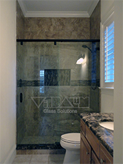 Frameless Shower Enclosures Orlando, Bathroom Shower Doors, Shower ...