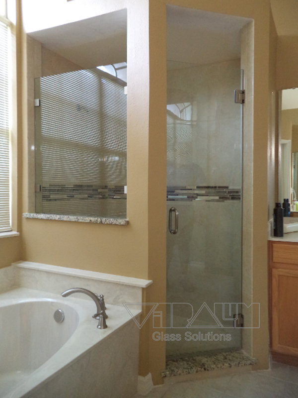Frameless Shower Enclosures Orlando, Bathroom Shower Doors, Shower ...