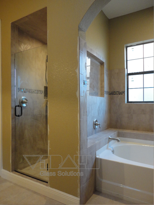 Frameless Shower Enclosures Orlando, Bathroom Shower Doors, Shower ...